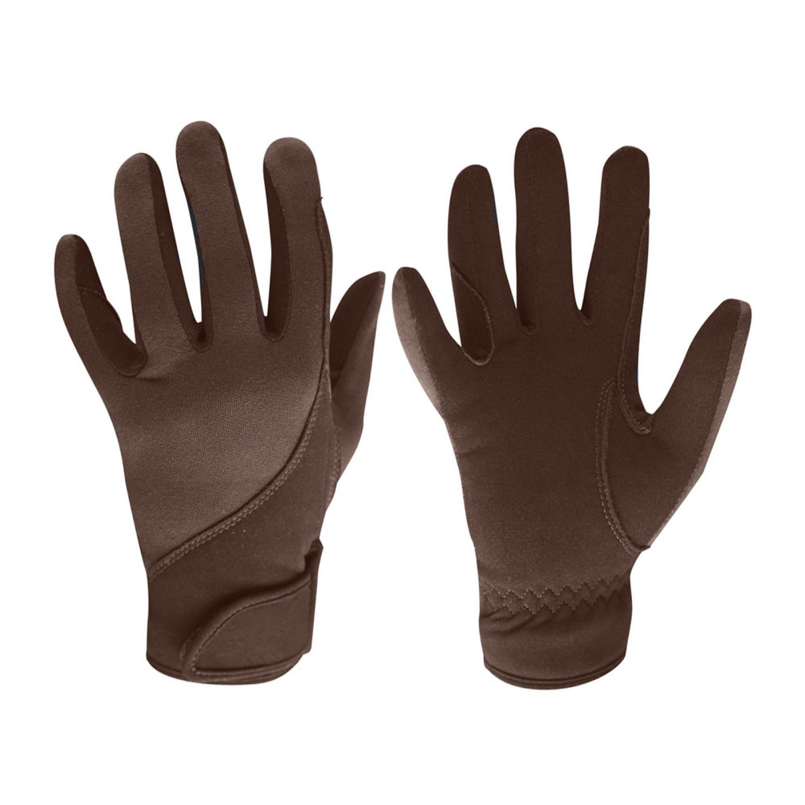Women’s Horseback Riding Gloves Brown - V.H.S Gloves